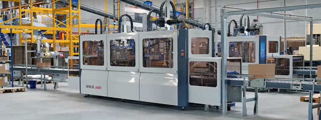 Automated packing machines for optimized and secure parcels.